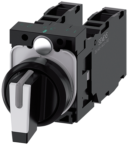 selector, iluminable, 22 mm, redondo, plástico, bl (3SU1100-2BL60-1LA0) | Berdin Grupo ...